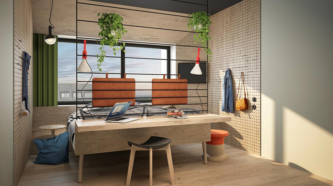 Room and room types | Hobo